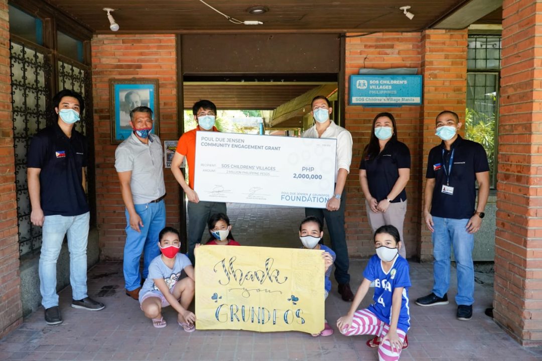 Grundfos Foundation supports eight SOS Children’s Villages in PH